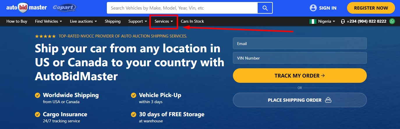 Do you provide photos of my vehicle during international transportation ...